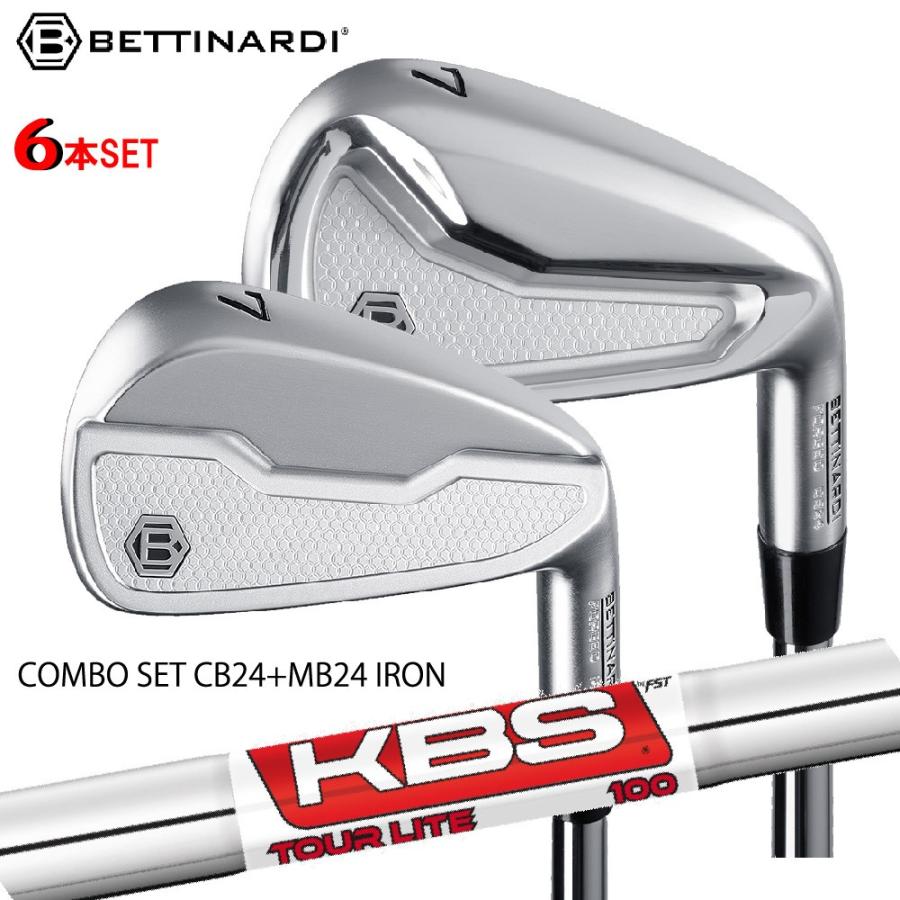 BETTINARDI ゴルフクラブ ベティナルディ 2024 CB24 MB24 コンボアイアンセット 24モデル BETTINARDIKBS TOUR LITE 100 : ゴルフ屋72 ...