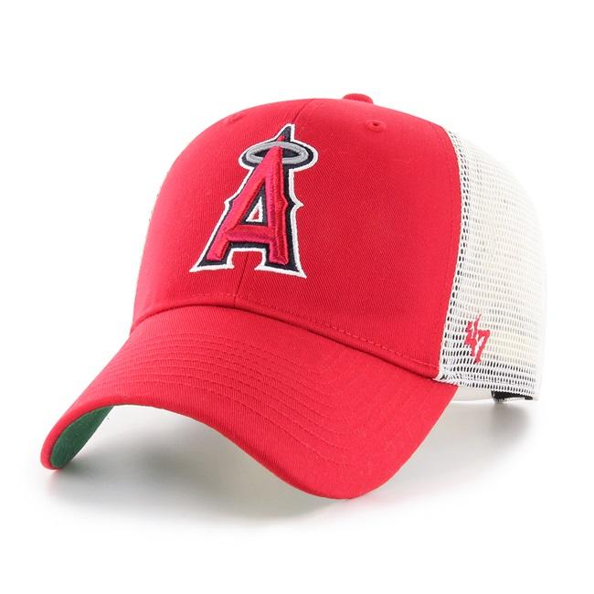 47（フォーティーセブン） キャップ メッシュキャップ '47 Brand フォーティセブン MVP Angels Branson Red x ...