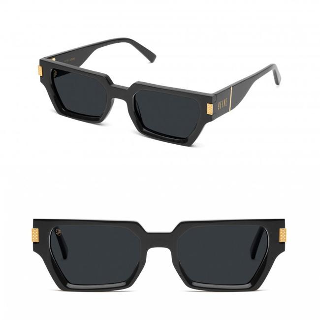 9five サングラス LOCKS Black & 24k Gold ナインファイブ 眼鏡 HIP HOP界やNBAからも支持 春夏 秋冬 ...