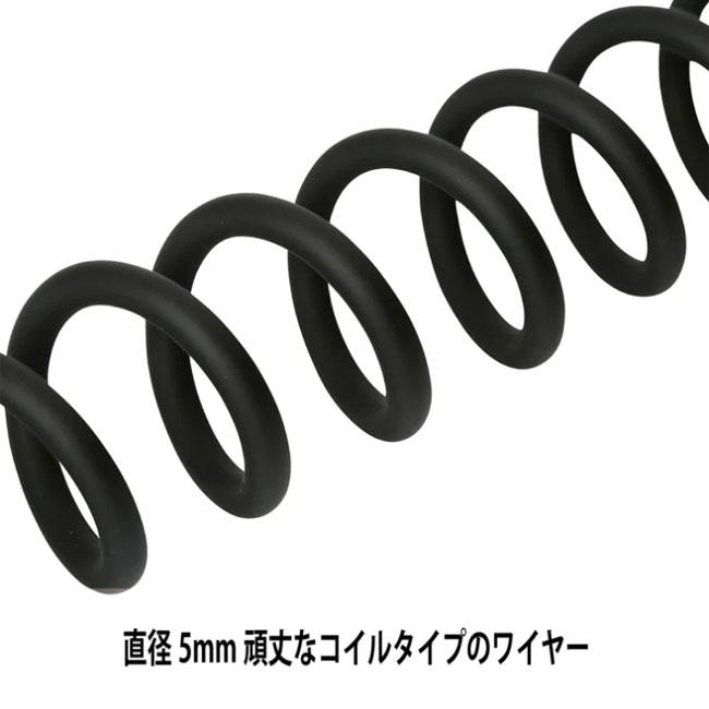 盗難防止 eb's エビス COIL WIRE LOCK (コイル ワイヤーロック) スノーボード スノボ ワイヤー ダイアルロック :ebs ...