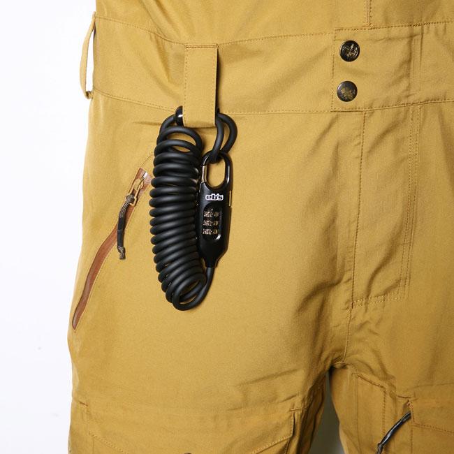 盗難防止 eb's エビス COIL WIRE LOCK (コイル ワイヤーロック) スノーボード スノボ ワイヤー ダイアルロック :ebs ...