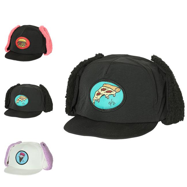 eb's（エビス） 耳あて付きキャップ NYLON CAP 撥水素材のナイロンキャップ スノーボード スノボ スキー 防寒帽子 秋冬 ...