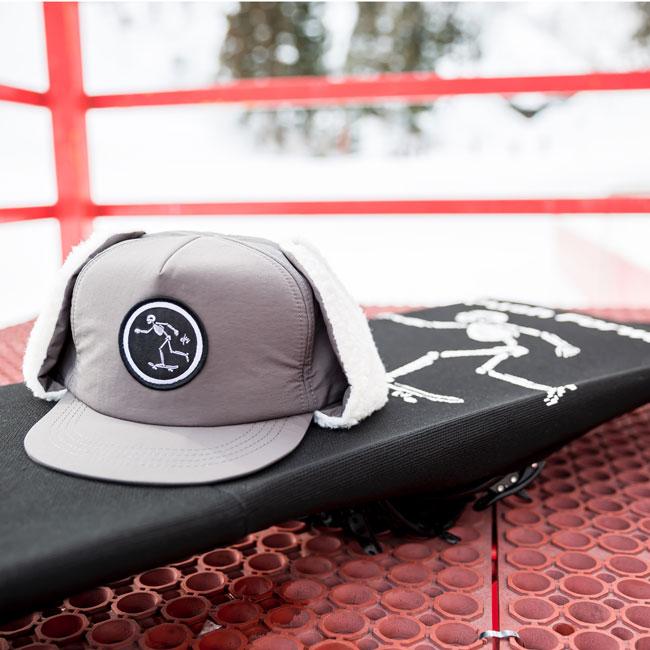 耳あて付きキャップ eb's エビス NYLON CAP 撥水素材のナイロンキャップ スノーボード スノボ スキー 防寒帽子 : ebs ...