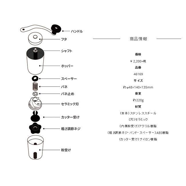 コーヒーミル 手動 HIGHMOUNT ハイマウント コーヒー キャンプ グランピング アウトドア :highmount-coffee-mill:GOLGODAヤフーショップ - 通販 ...