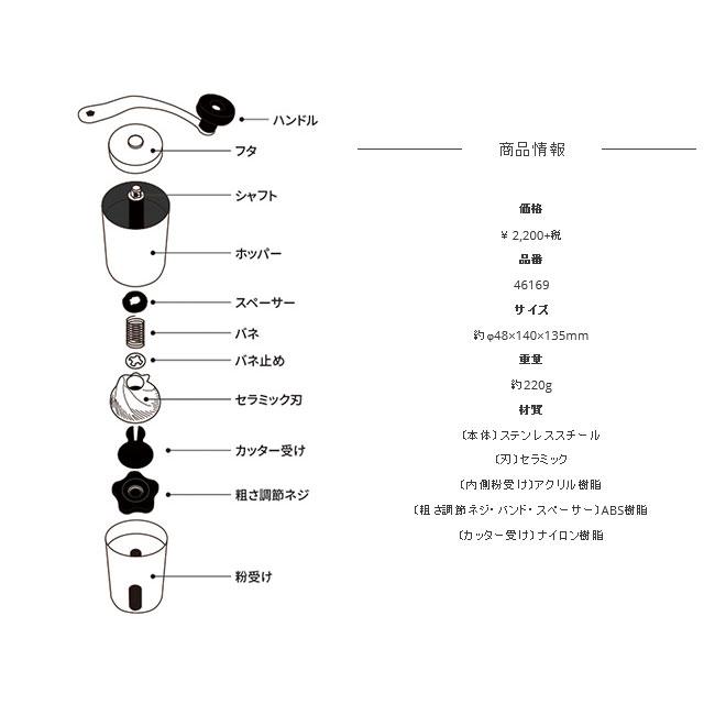 コーヒーミル 手動 HIGHMOUNT ハイマウント コーヒー キャンプ グランピング アウトドア : highmount-coffee-mill : GOLGODAヤフーショップ - 通販 ...
