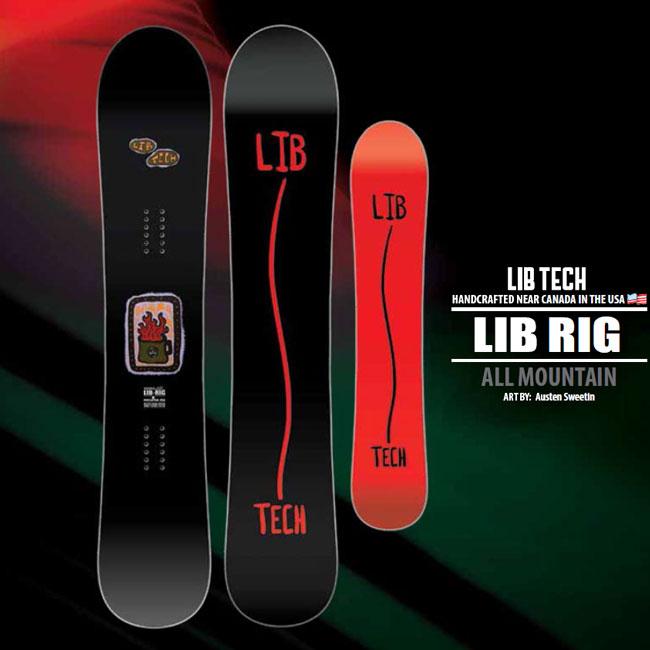 予約 24-25 リブテック スノーボード LIBTECH LIB RIG Austen Sweetin フリーライド パウダー 板 :libtech-lib-rig-2:GOLGODAヤフー ...