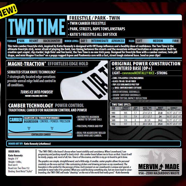 24-25 リブテック スノーボード LIBTECH TWO TIME ツータイム レディース スノーボード スノボ 板 オールマウンテン : libtech-twotime ...