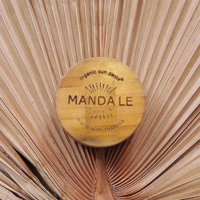 ノンケミカル日焼け止め マンダ MANDA LE Organic Sun Paste SPF 50 40g オーガニック サン ペースト ...