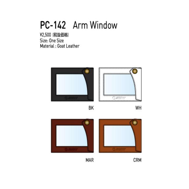 パスケース SWANY スワニー PC-142 Arm Window アーム ウィンドウ スノーボード スノボ スキー リフト券ホルダー 冬 ...