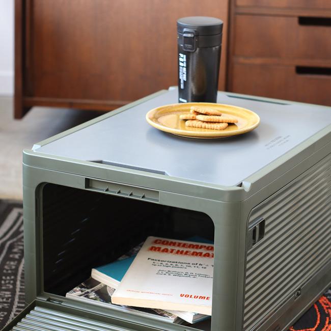 コンテナボックス POST GENERAL STACK IT スタックイット 折りたたみコンテナ 4面オープンタイプインテリア アウトドア :pg-stack-it:GOLGODAヤフー ...