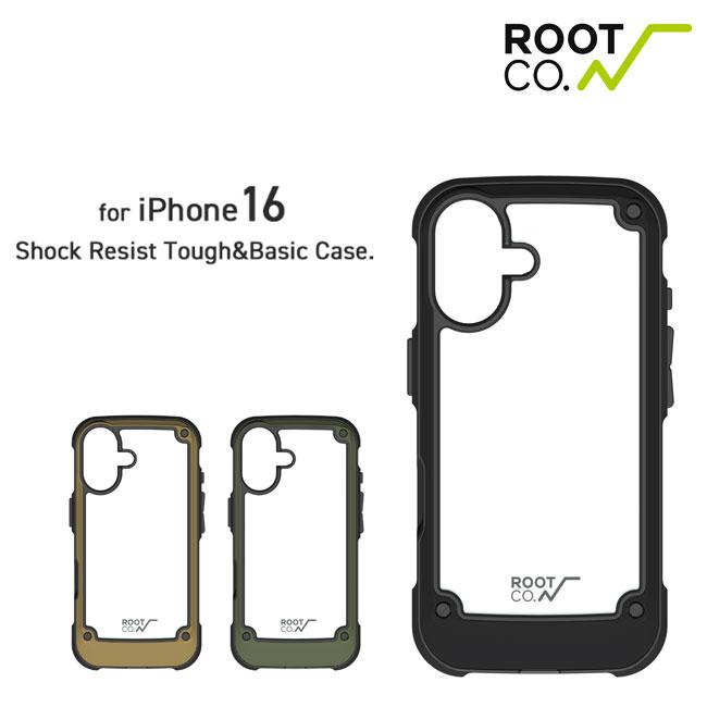 ROOT CO. iPhone16専用ケース ルート コー GRAVITY Shock Resist Tough & Basic Case. iPhoneケース : GOLGODAヤフー ...