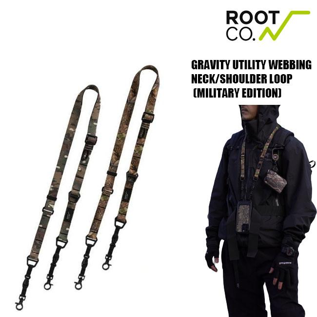 ROOT CO. ルート コー ネックストラップ GRAVITY UTILITY WEBBING NECK/SHOULDER LOOP ...