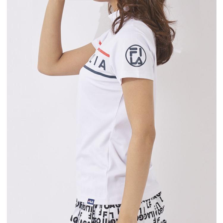 FILA GOLF フィラ ゴルフ レディス 半袖モックネックシャツ 753601 : Golkin Yahoo!ショップ - 通販 - Yahoo!ショッピング