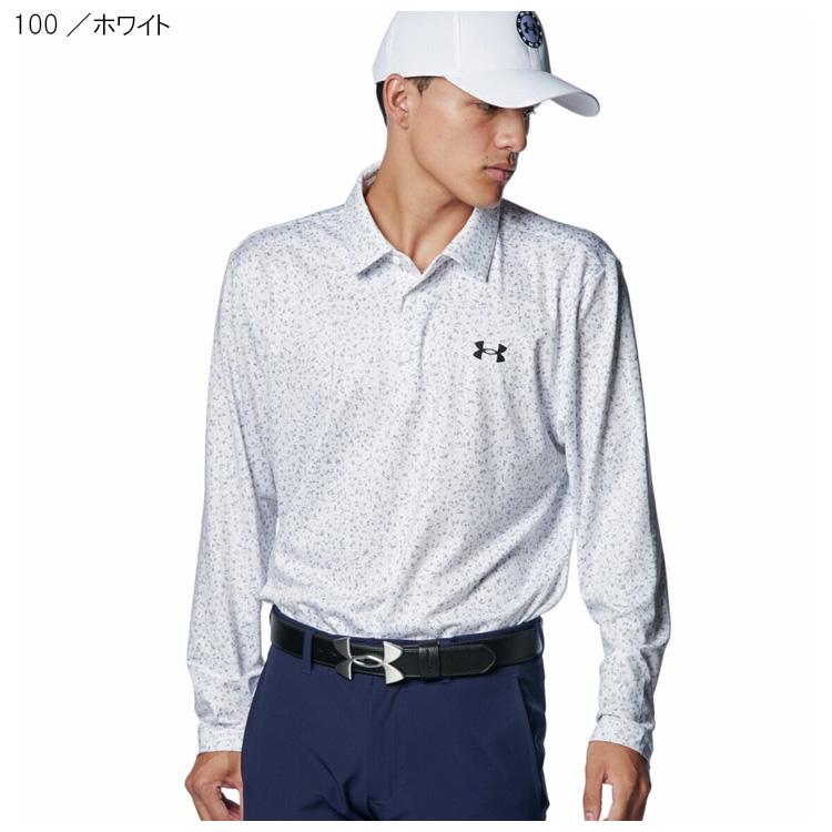 UNDER ARMOUR アンダーアーマー ゴルフ UA プレーオフ プリント ロングスリーブ ポロ 1388306 : Golkin Yahoo!ショップ - 通販 - Yahoo!ショッピング