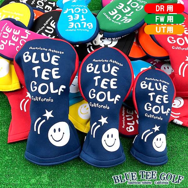 BLUE TEE GOLF（ブルーティーゴルフ） ストレッチスマイル ヘッドカバー HC-034 : Golkin Yahoo!ショップ - 通販 - Yahoo!ショッピング