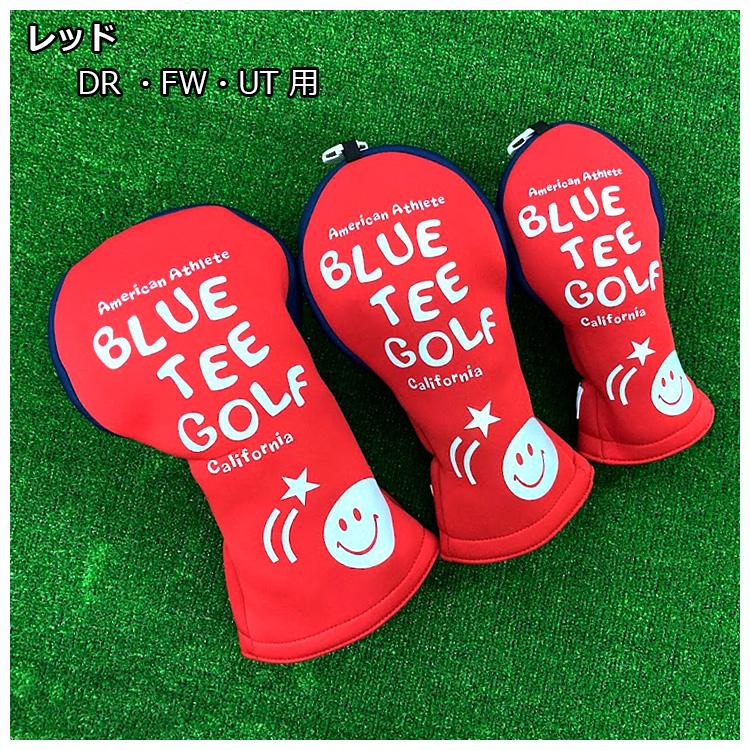 BLUE TEE GOLF ブルーティーゴルフ ストレッチスマイル ヘッドカバー HC-034 : Golkin Yahoo!ショップ - 通販 - Yahoo!ショッピング