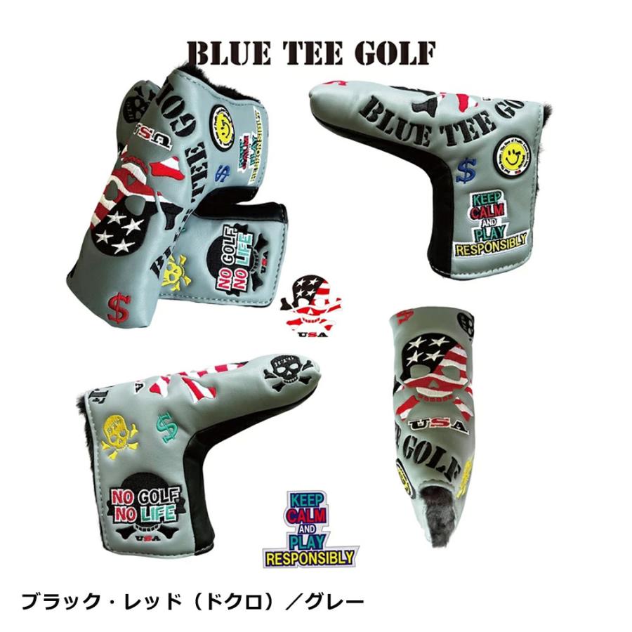 BLUE TEE GOLF ブルーティーゴルフ スカル ブレードパターカバー BTG-PC006 : Golkin Yahoo!ショップ - 通販 - Yahoo!ショッピング