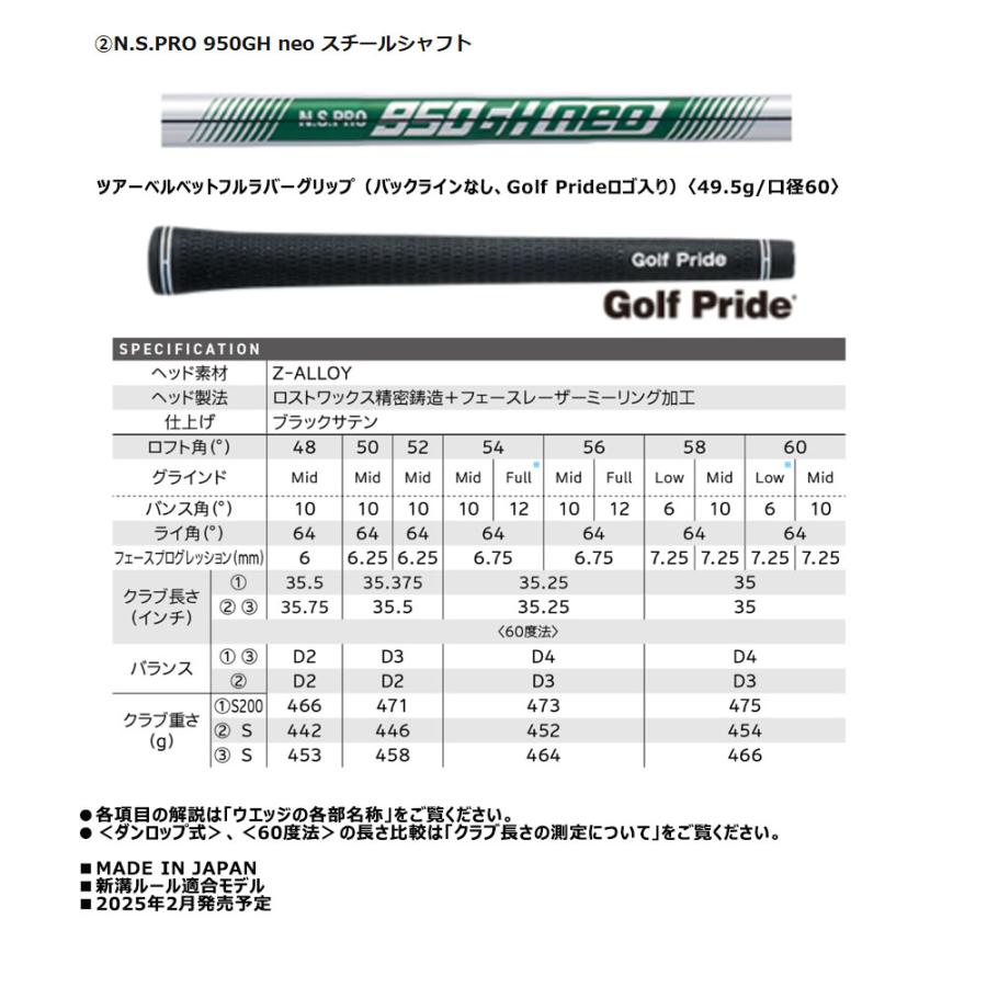 クリーブランド ゴルフ RTZ ウェッジ ブラックサテン仕上げ N.S.PRO950GH neo シャフト 日本正規品 : c-clv75064 : Golkin Yahoo!ショップ ...