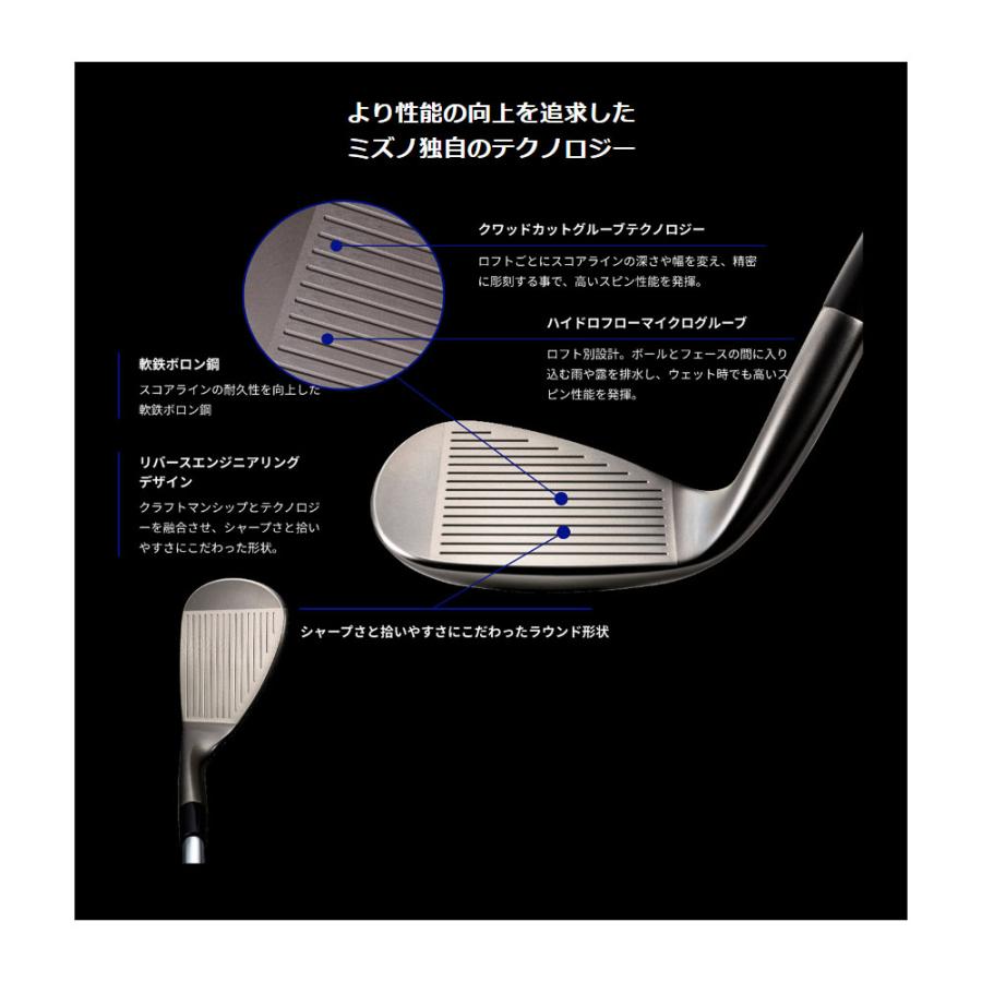 ミズノ S23 ウェッジ カッパーコバルト仕上げ ゴルフクラブ ダイナミックゴールド HT シャフト 日本正規品 MIZUNO（ミズノ） S23 ウェッジ カッパーコバルト仕上げ ゴルフクラブ