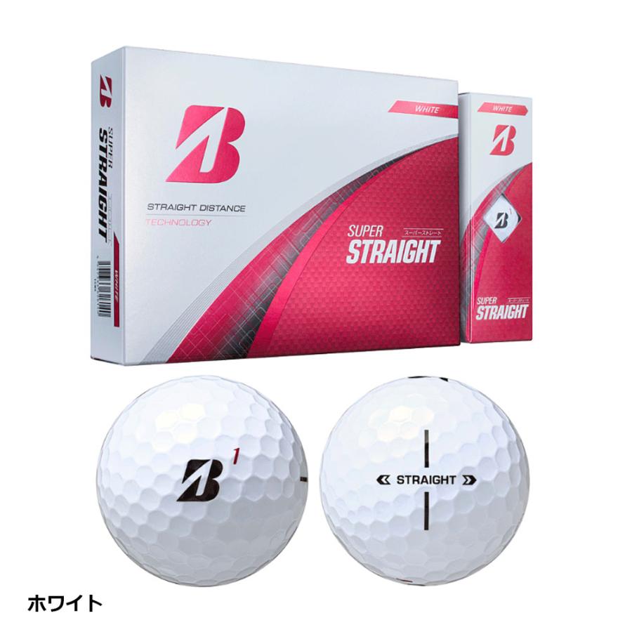 BRIDGESTONE (ブリヂストン) ゴルフボール SUPER STRAIGHT スーパーストレート 2025年モデル 3ダース 36球 : Golkin Yahoo!ショップ - 通販 ...