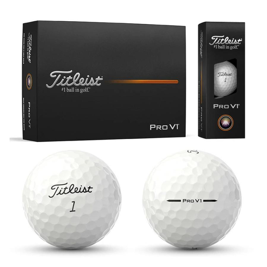 タイトリスト PRO V1／PRO V1x ゴルフボール （12球入り） 2025年モデル Titleist プロV1／プロV1X [日本正規品] : g-tit75434 : Golkin ...