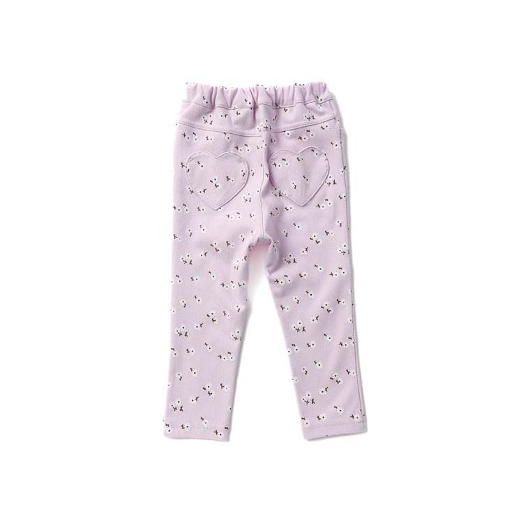 パンツ ビケットクラブ 女の子 80cm 90cm 100cm 110cm 120cm 10376 小花柄ニットツイルパンツ Biquette Club キッズ おしゃれ ウエストゴム ...