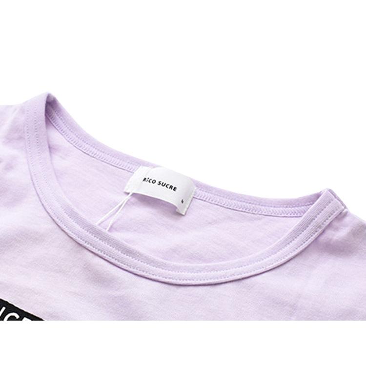 RiCO SUCRE tシャツ リコシュクレ 女の子 XS(140cm) S(150cm) M(160cm) L(165cm) RCLT213954 メッシュブロッキングTシャツ キッズ ...