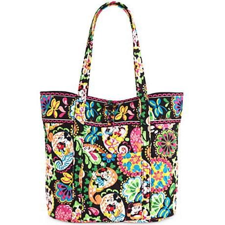 Disney ディズニー Midnight with Mickey Vera Bag by ヴェラ Disney ディズニー Midnight with Mickey Vera Bag by ヴェラ
