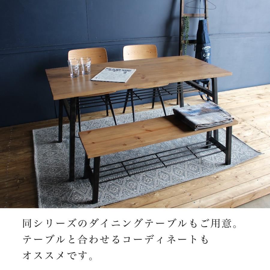 ベンチ ダイニングベンチ アイアン ウッド レトロ風 ベンチ ダイニングベンチ アイアン ウッド レトロ風