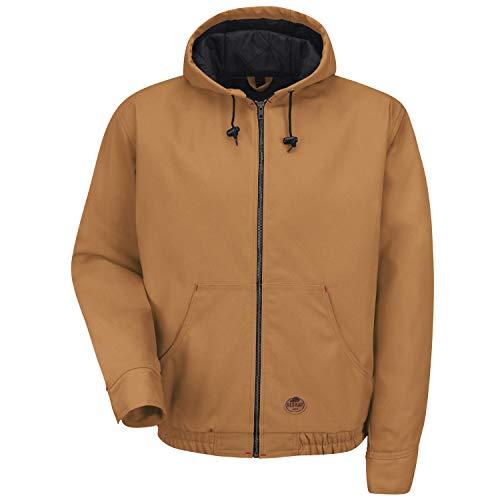 Red Kap Men 's Blended DuckフロントZipフード付きジャケット US サイズ: 4L カラー: ブラウン 並行輸入品 : GoodFace - 通販 - Yahoo ...
