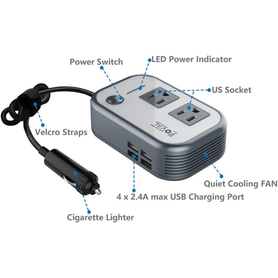 Foval 200w Power Inverter
