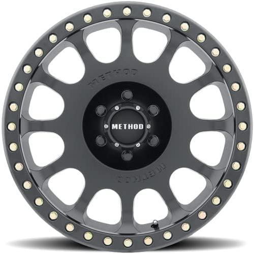 【並行輸入品】Method Race Wheels 105 Beadlock Matte Black 17x8.5inch 6x5.5inch ...