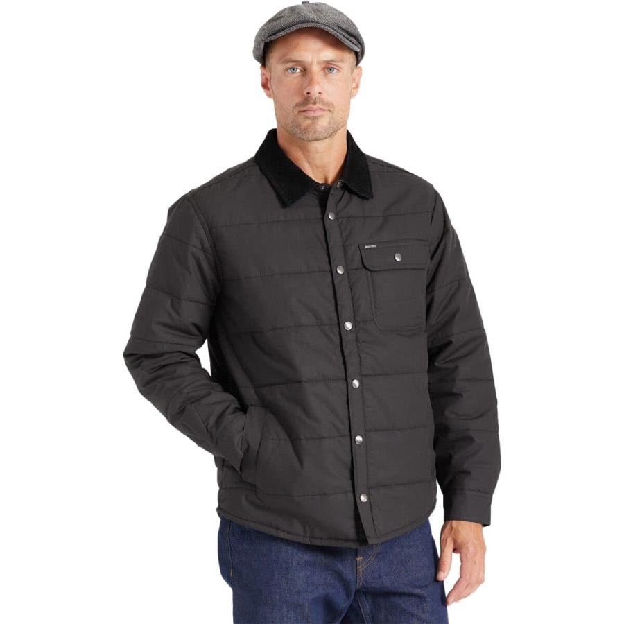 【並行輸入品】Brixton Men's CASS Jacket, Black/Black, XL Brixton Jac ...