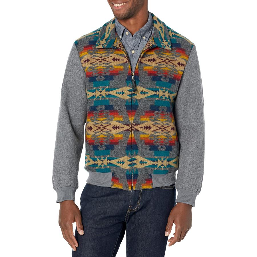 Pendleton Men's Redmond Wool Coat, Tucson Grey Mix, Medium 並行輸入品 ...