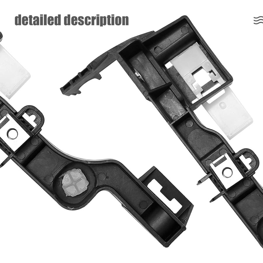 ZUDKSUY 68222826AB 68222827AB ヘッドライトランプ取り付けブラケット ドライバー助手席交換用 1ペア 2009 ...