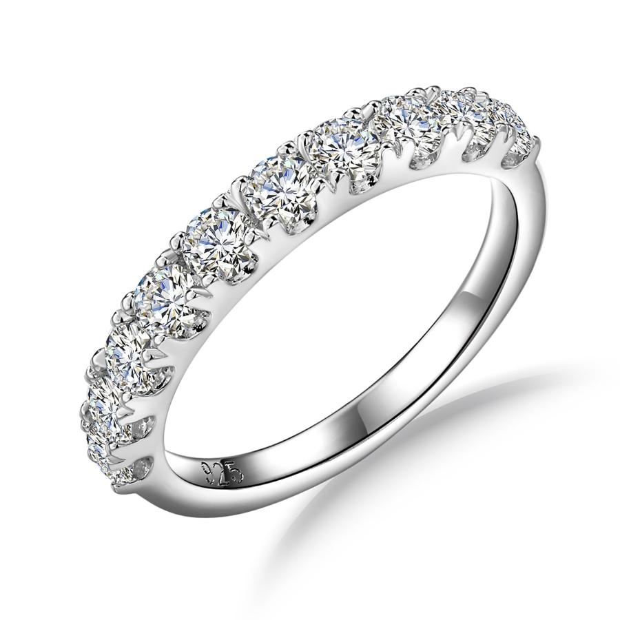 DAYBYDAY モサナイト エタニティリング 925スターリングシルバー 0.3ct 1ct Dカラー VVS1 人工ダイヤモン 並行輸入品 : GoodFace - 通販 - Yahoo ...