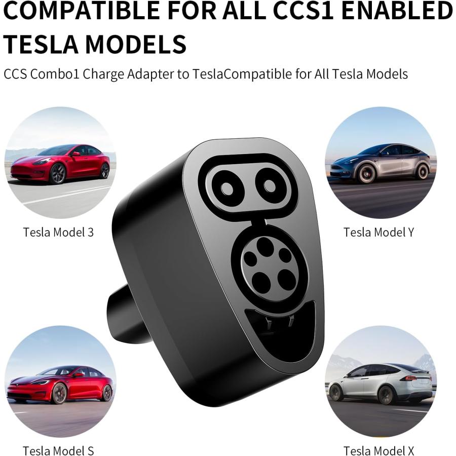 【並行輸入品】CCS1 to Tesla Charging Adapter - Max 250KW CCS 500 : GoodFace ...