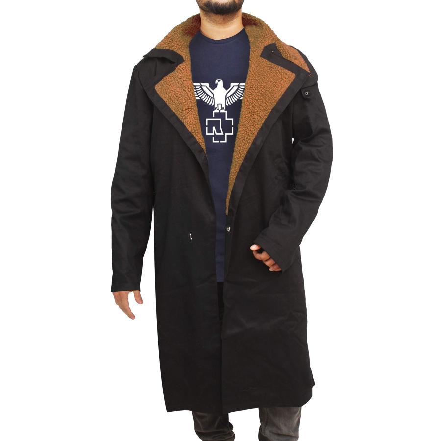 Officer K Ryan Gosling 2049 Blade Runner Long Trench Cotton Coat 並行輸入品 ...