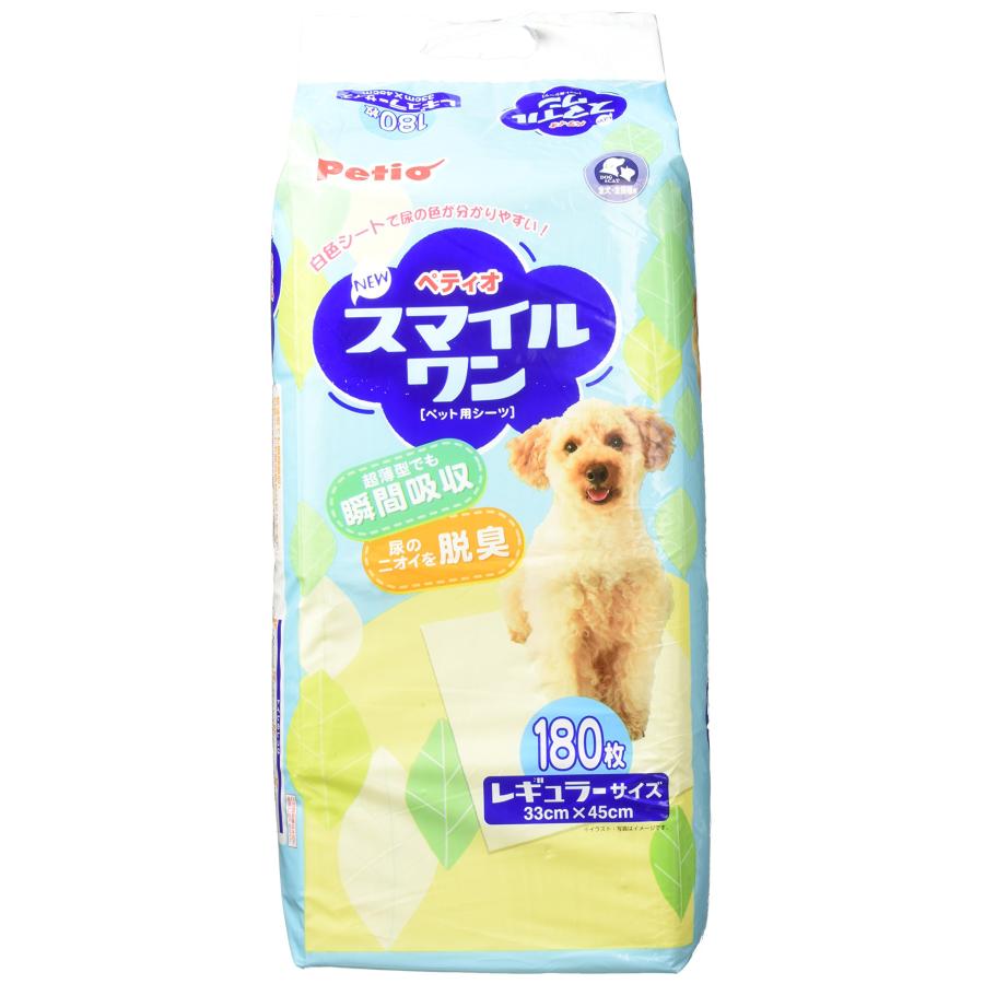 ペティオ (Petio) スマイルワン ペット用 レギュラー コンパクト 180枚入 : Good-Item 2号店 - 通販 - Yahoo!ショッピング