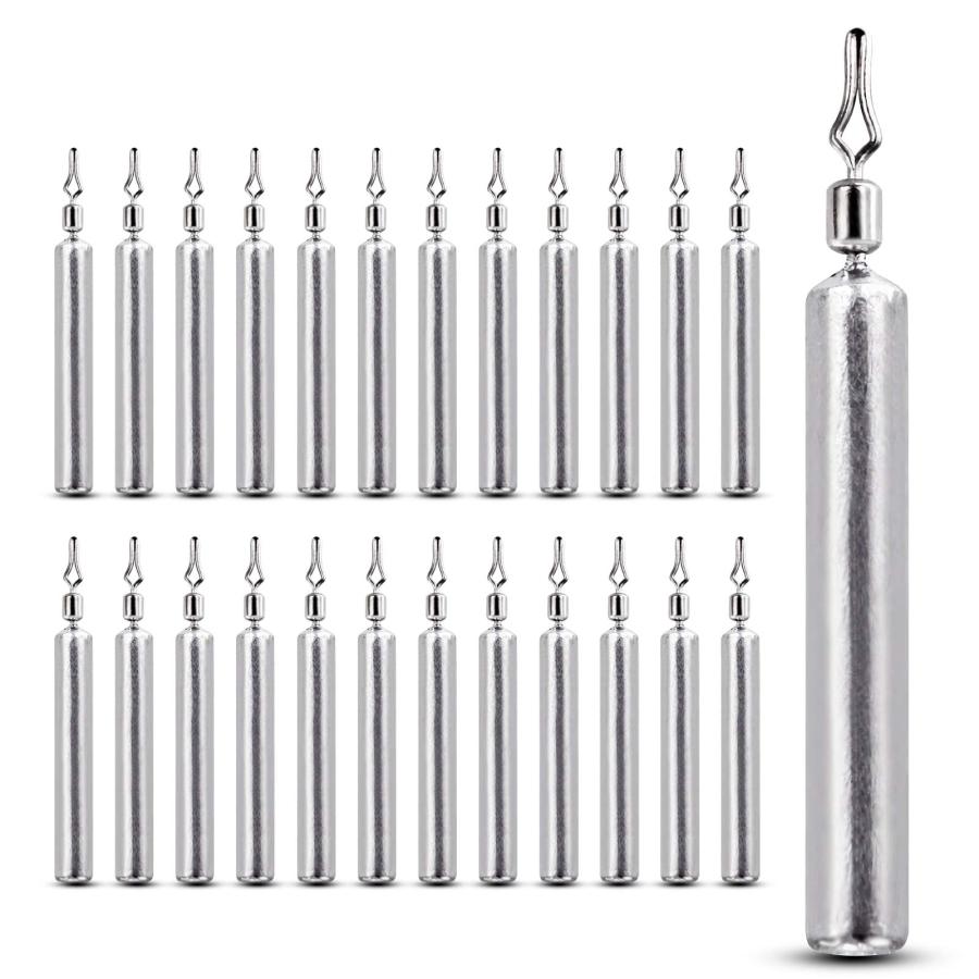 QISHUO ダウンショット ワーム シンカー オモリ バス 仕掛け 投げ釣り おもり シンカー スティック 重り 釣り 根魚 リグ ハリス止め タル : s-b09fp1sr76 ...