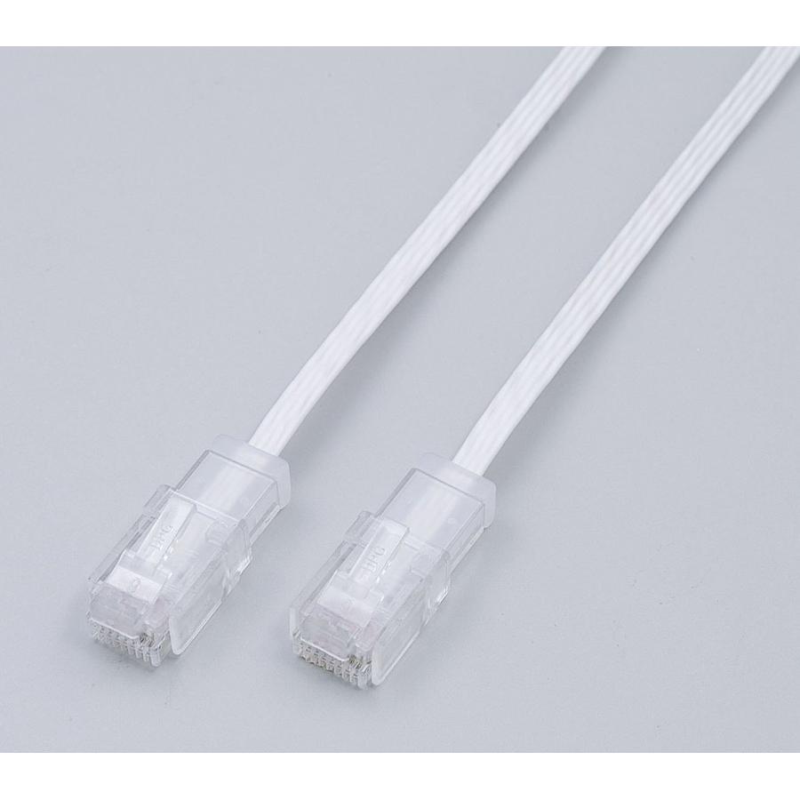 エルパ(ELPA) TELLAN兼用フラット LANケーブル 電話線 CAT6準拠 8極8芯 1m TEW-F010 : Good-Item 4号店 - 通販 - Yahoo!ショッピング