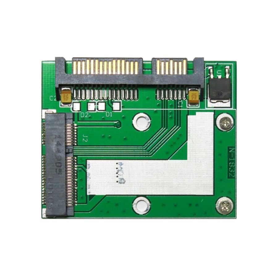 mSATA（mini SATA） SSD → ハーフスリム Half-Slim SATA 変換アダプタ : Good-Item 4号店 ...