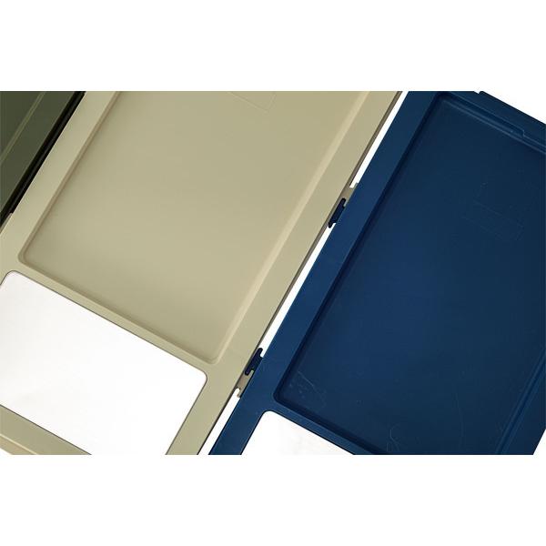 東谷 ゴミ箱 ダストボックス 20L LFS-847 おしゃれ シンプル 連結 フタ付 オープン式 キャスター パッキン付 袋止め付 : Good Mark - 通販 - Yahoo!ショッピング