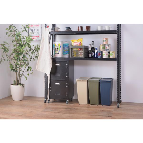 ゴミ箱 ダストボックス 20L LFS-847 おしゃれ シンプル 連結 フタ付 オープン式 キャスター パッキン付 袋止め付 :LFS-847:Good Mark - 通販 - Yahoo ...