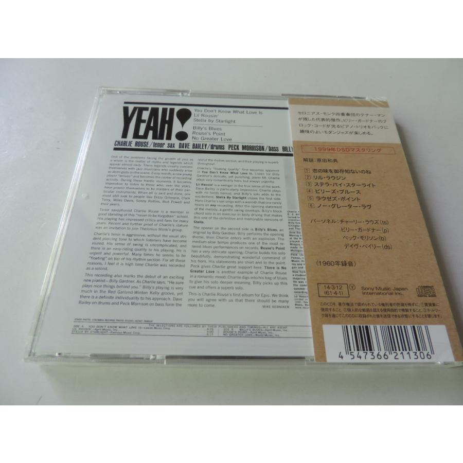 Charlie Rouse / Yeah ! // CD : Good-Music-Garden - 通販 - Yahoo!ショッピング