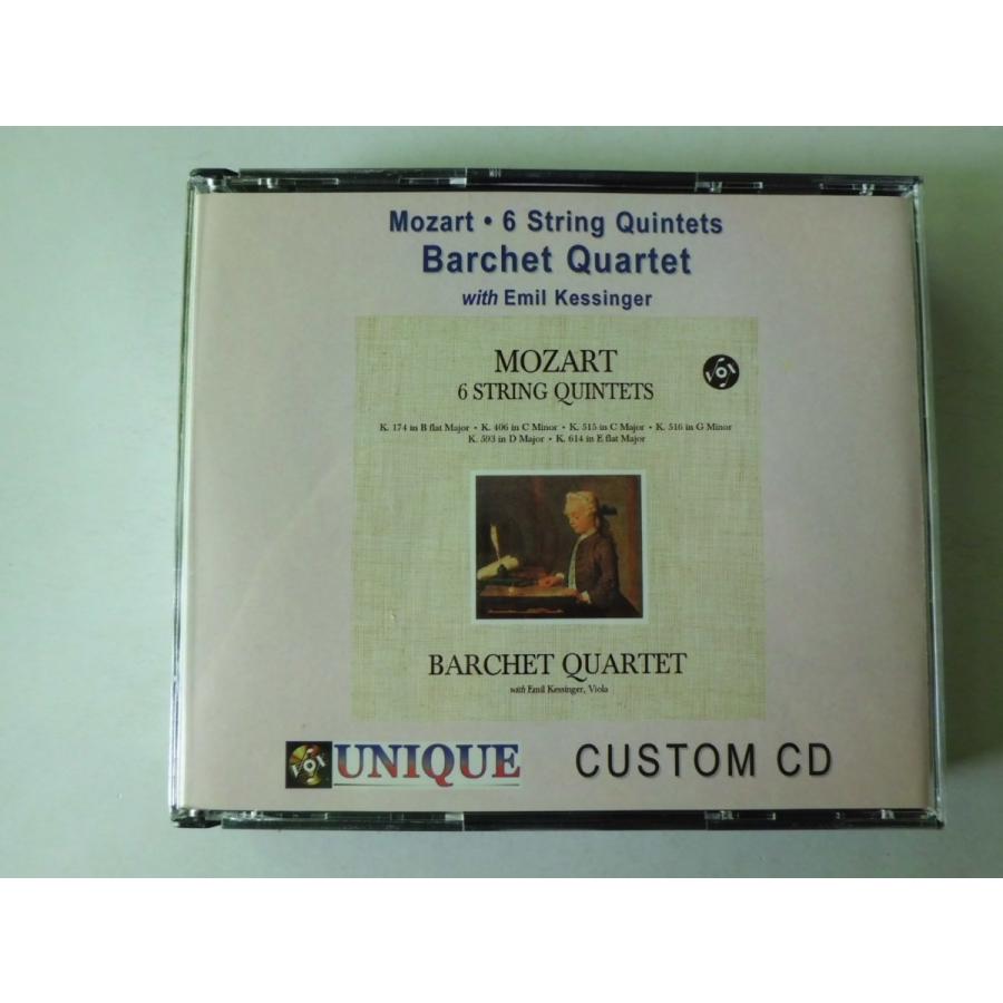 Mozart / 6 String Quintets Barchet Quartet, Emil Kessinger : 3 CDs // CD : Good-Music-Garden ...