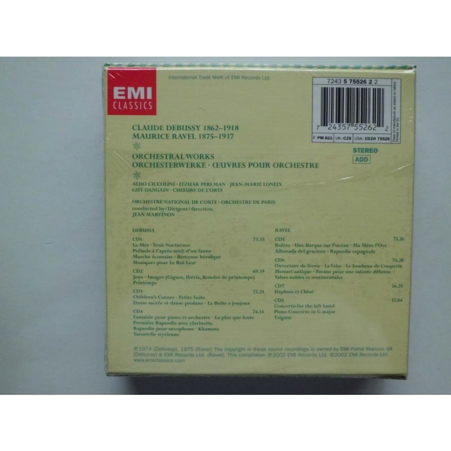 Debussy, Ravel / Orchestral Works Jean Martinon : 8 CDs // CD : Good-Music-Garden - 通販 - Yahoo ...