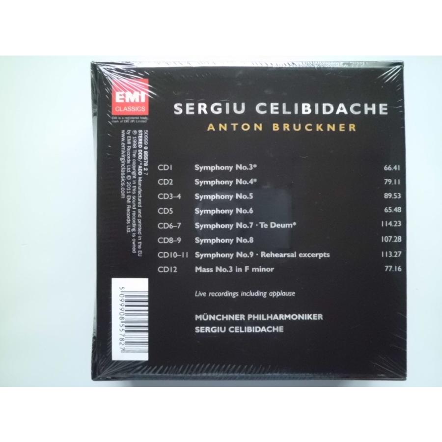 Sergiu Celibidache / Bruckner : Symphonies, etc. 12 CDs // CD : p7n3mrdu70 : Good-Music-Garden ...