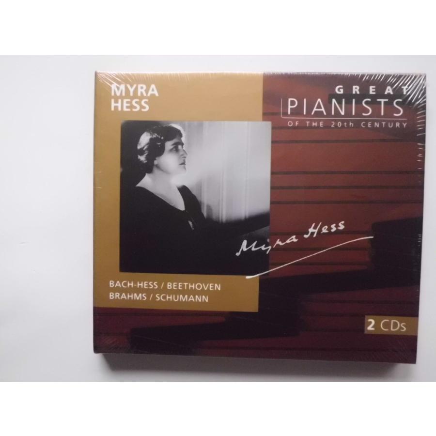 Great Pianists of the 20th Century / Myra Hess : 2 CDs // CD : Good ...