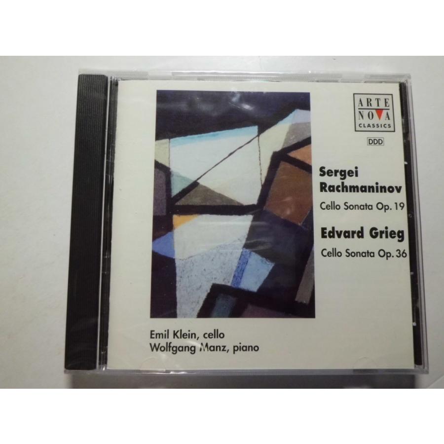 Rachmaninov, Grieg / Cello Sonatas Emil Klein, Wolfgang Manz // CD ...
